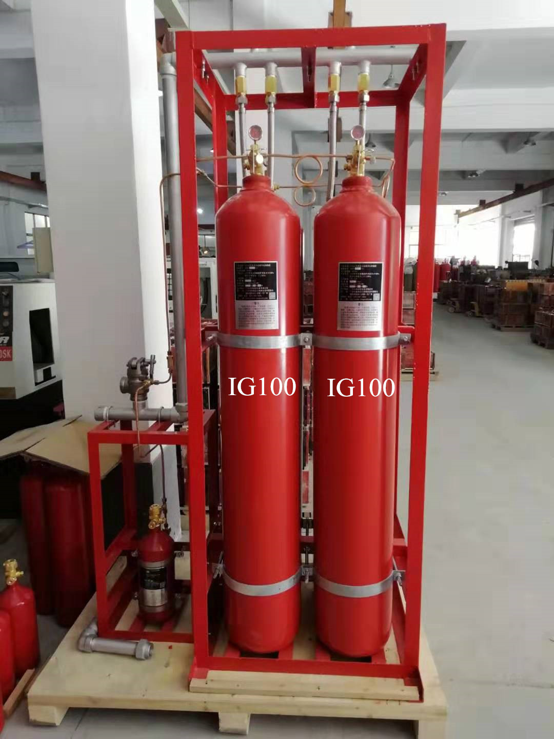 Sistem Pemadam Kebakaran Gas Inert Nitrogen 15MPa Sistem Pemadam Kebakaran Gas Inert Nitrogen 15MPa